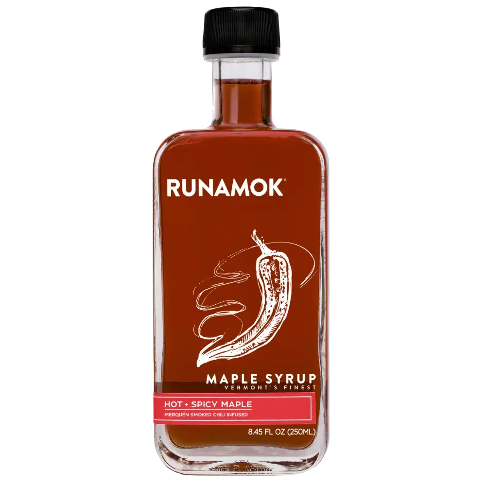 Hot + Spicy Maple Syrup (Smoked Chili Pepper Infused) – Runamok